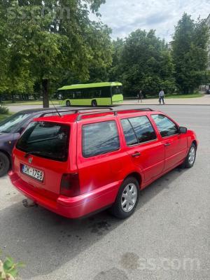 Red Volkswagen golf-variant 1998 in Jurmala, with an engine capacity of 1.90 L and mileage of 307 thousand km for 4400 €, photo 3 on AUTOMOTO.COM.LV