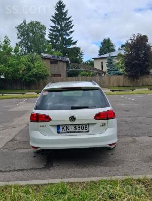 White Volkswagen golf-variant 2016 in Riga, with an engine capacity of 1.40 L and mileage of 150 thousand km for 9500 €, photo 3 on AUTOMOTO.COM.LV