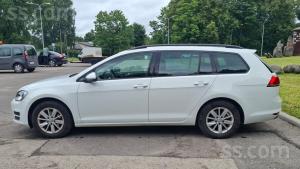 White Volkswagen golf-variant 2016 in Riga, with an engine capacity of 1.40 L and mileage of 150 thousand km for 9500 €, photo 4 on AUTOMOTO.COM.LV