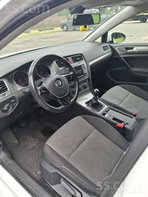 White Volkswagen golf-variant 2016 in Riga, with an engine capacity of 1.40 L and mileage of 150 thousand km for 9500 €, photo 8 on AUTOMOTO.COM.LV