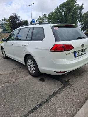 White Volkswagen golf-variant 2016 in Riga, with an engine capacity of 1.40 L and mileage of 150 thousand km for 9500 €, photo 11 on AUTOMOTO.COM.LV