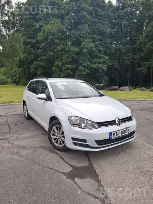 White Volkswagen golf-variant 2016 in Riga, with an engine capacity of 1.40 L and mileage of 150 thousand km for 9500 €, photo 12 on AUTOMOTO.COM.LV