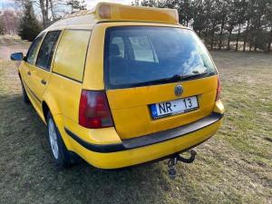 Yellow Volkswagen golf-variant 2002 in Riga, with an engine capacity of 1.90 L and mileage of 408 thousand km for 550 €, photo 4 on AUTOMOTO.COM.LV