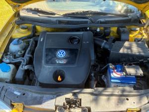 Yellow Volkswagen golf-variant 2002 in Riga, with an engine capacity of 1.90 L and mileage of 408 thousand km for 550 €, photo 9 on AUTOMOTO.COM.LV