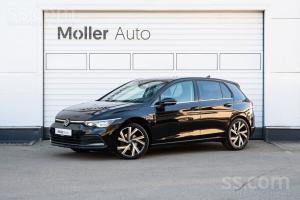 Black Volkswagen Golf VIII 2022 in Riga, with an engine capacity of 2.00 L and mileage of 157 thousand km for 19250 €, photo  on AUTOMOTO.COM.LV