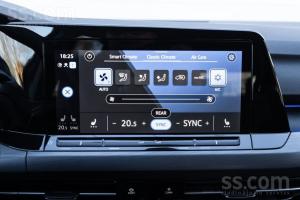 Black Volkswagen Golf VIII 2022 in Riga, with an engine capacity of 2.00 L and mileage of 157 thousand km for 19250 €, photo 16 on AUTOMOTO.COM.LV