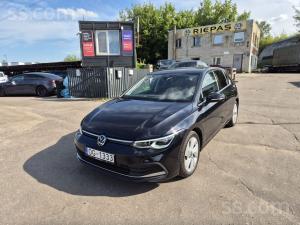 Black Volkswagen Golf VIII 2022 in Riga, with an engine capacity of 1.50 L and mileage of 36 thousand km for 18990 €, photo  on AUTOMOTO.COM.LV