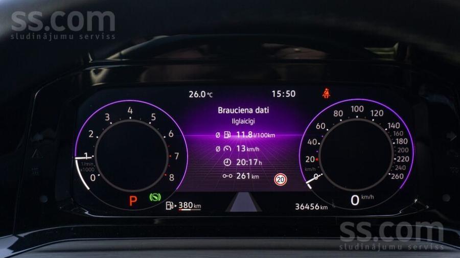 Melns Volkswagen Golf VIII 2022 Rīga, ar dzinēja tilpumu 1.50 L un nobraukumu 36 tūkst. km par 18990 €, foto 21 vietnē AUTOMOTO.COM.LV