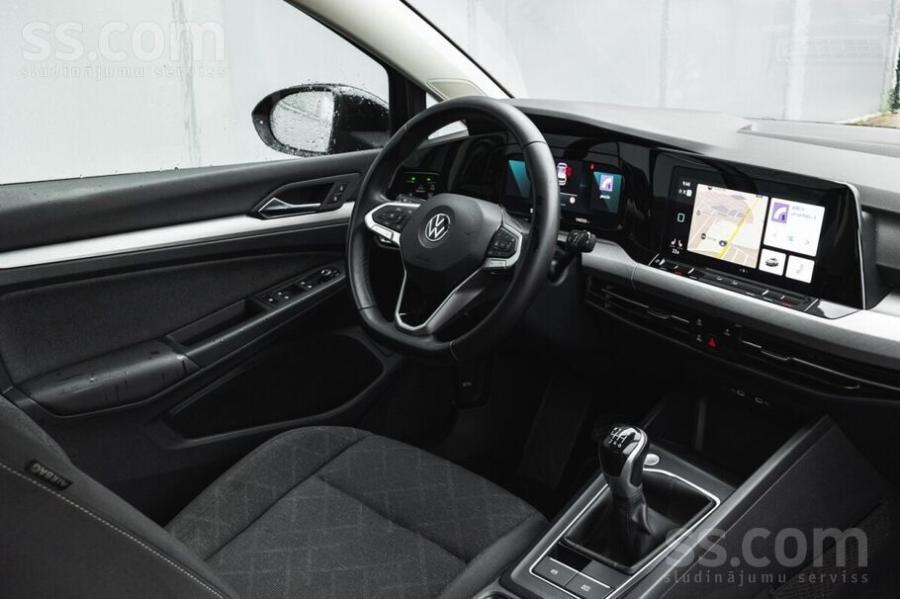 Melns Volkswagen Golf VIII 2023 Ventspils, ar dzinēja tilpumu 2.00 L un nobraukumu 140 tūkst. km par 17000 €, foto 15 vietnē AUTOMOTO.COM.LV