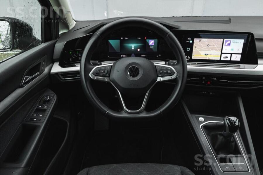 Melns Volkswagen Golf VIII 2023 Ventspils, ar dzinēja tilpumu 2.00 L un nobraukumu 140 tūkst. km par 17000 €, foto 18 vietnē AUTOMOTO.COM.LV