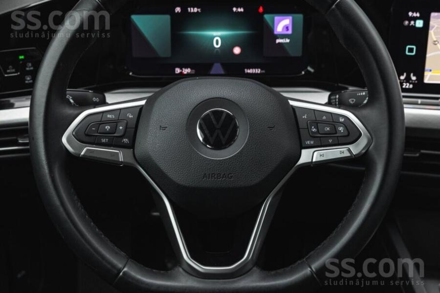 Melns Volkswagen Golf VIII 2023 Ventspils, ar dzinēja tilpumu 2.00 L un nobraukumu 140 tūkst. km par 17000 €, foto 19 vietnē AUTOMOTO.COM.LV