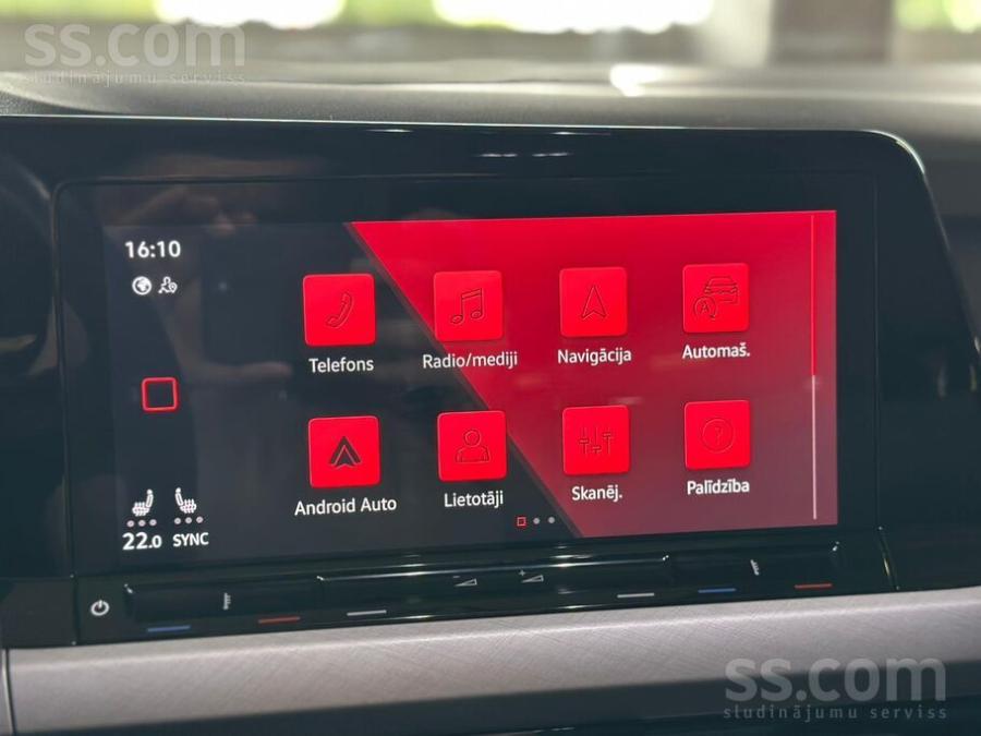Melns Volkswagen Golf VIII 2024 Rīga, ar dzinēja tilpumu 1.50 L un nobraukumu 33 tūkst. km par 15290 €, foto 18 vietnē AUTOMOTO.COM.LV