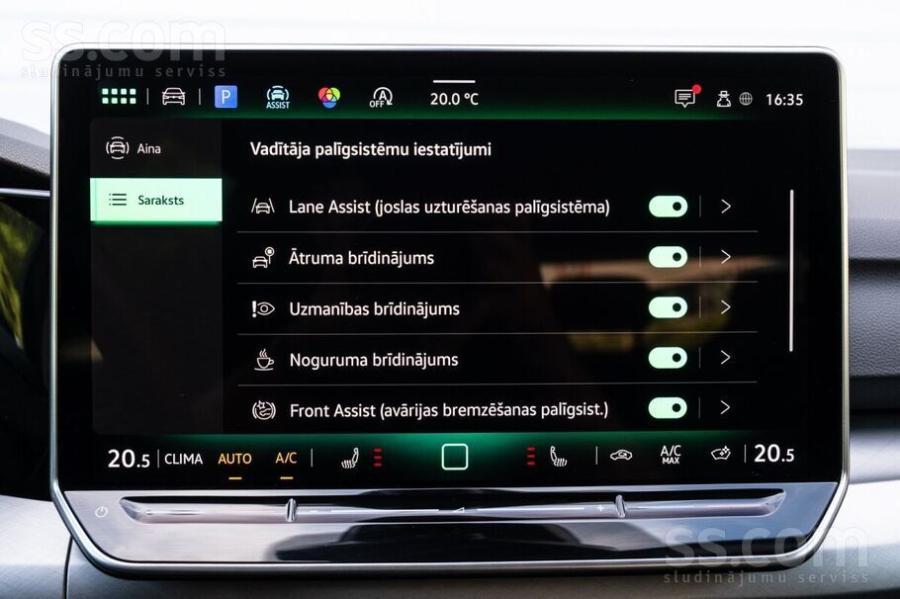 Melns Volkswagen Golf VIII 2024 Rīga, ar dzinēja tilpumu 1.50 L un nobraukumu 36 tūkst. km par 22950 €, foto 11 vietnē AUTOMOTO.COM.LV