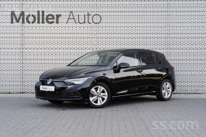 Black Volkswagen Golf VIII 2024 in Riga, with an engine capacity of 1.50 L and mileage of 30 thousand km for 22900 €, photo  on AUTOMOTO.COM.LV