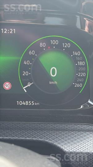 Черный Фольксваген Golf 8 2020 в Рига, объемом двигателя 2.00 л и пробегом 105 тыс. км за 19300 €, фото 8 на AUTOMOTO.COM.LV