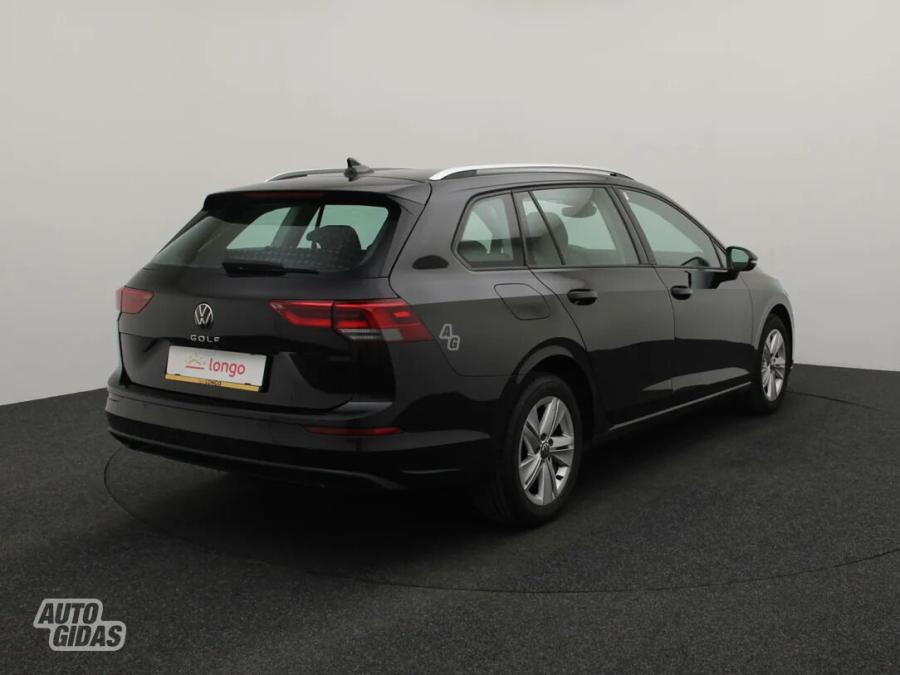 Black Volkswagen Golf VIII 2021 in Vilnius, with an engine capacity of 1.00 L and mileage of 184 thousand km for 12899 €, photo 8 on AUTOMOTO.COM.LV