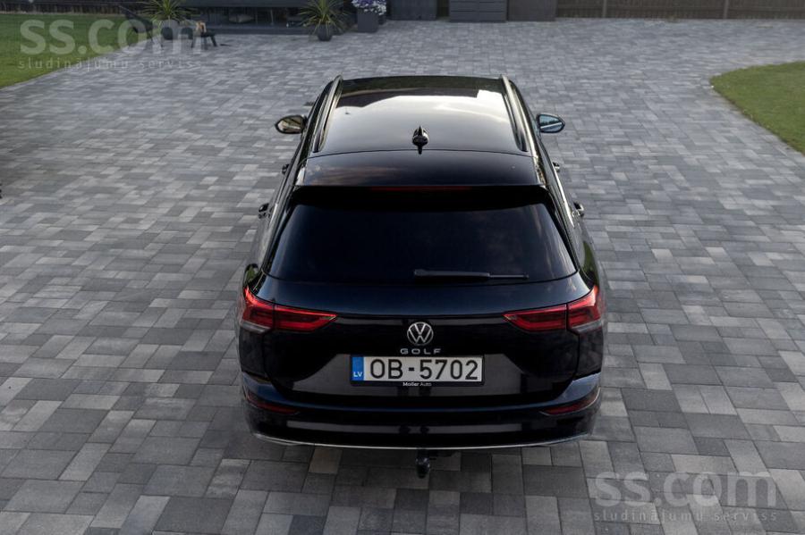 Melns Volkswagen Golf VIII 2021 Rīga, ar dzinēja tilpumu 2.00 L un nobraukumu 135 tūkst. km par 17500 €, foto 3 vietnē AUTOMOTO.COM.LV