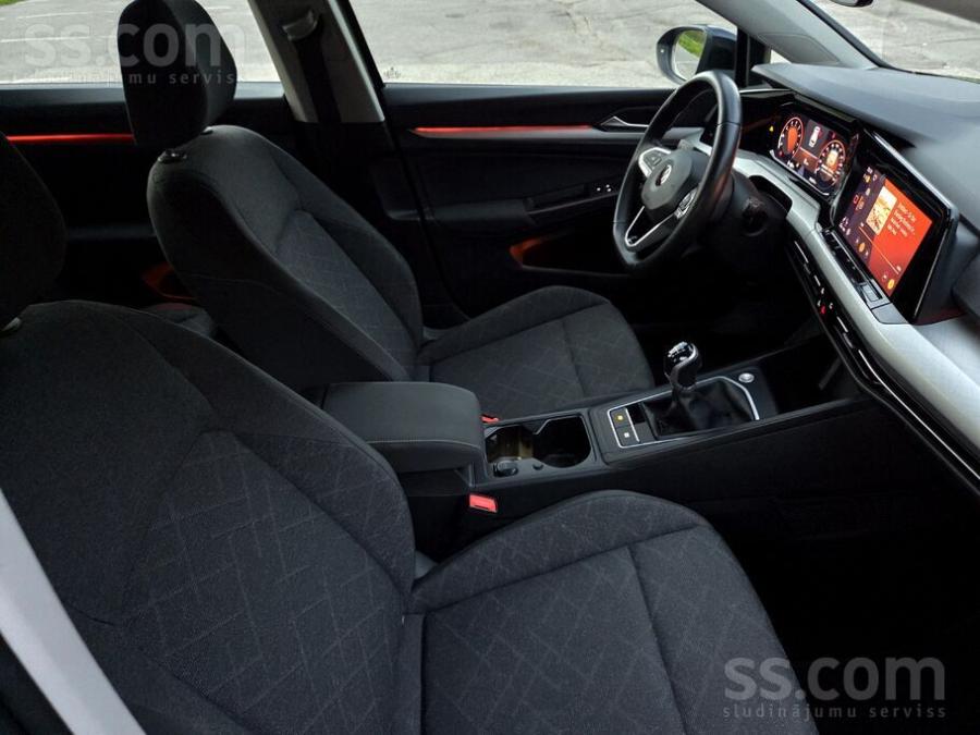 Melns Volkswagen Golf VIII 2022 Rīga, ar dzinēja tilpumu 1.50 L un nobraukumu 56 tūkst. km par 19900 €, foto 6 vietnē AUTOMOTO.COM.LV