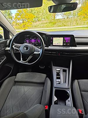 Black Volkswagen Golf VIII 2022 in Tukums, with an engine capacity of 2.00 L and mileage of 168 thousand km for 15300 €, photo 13 on AUTOMOTO.COM.LV