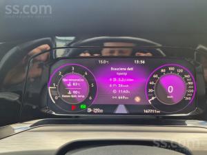 Black Volkswagen Golf VIII 2022 in Tukums, with an engine capacity of 2.00 L and mileage of 168 thousand km for 15300 €, photo 15 on AUTOMOTO.COM.LV