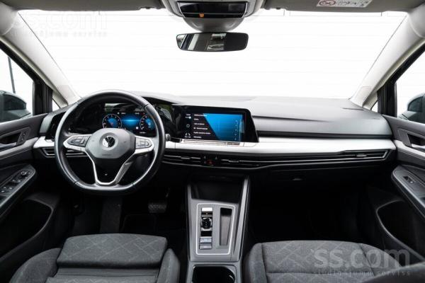 Black Volkswagen Golf VIII 2023 in Riga, with an engine capacity of 1.50 L and mileage of 133 thousand km for 17950 €, photo 10 on AUTOMOTO.COM.LV