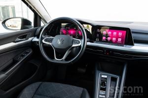 Black Volkswagen Golf VIII 2023 in Riga, with an engine capacity of 1.50 L and mileage of 159 thousand km for 17900 €, photo 10 on AUTOMOTO.COM.LV
