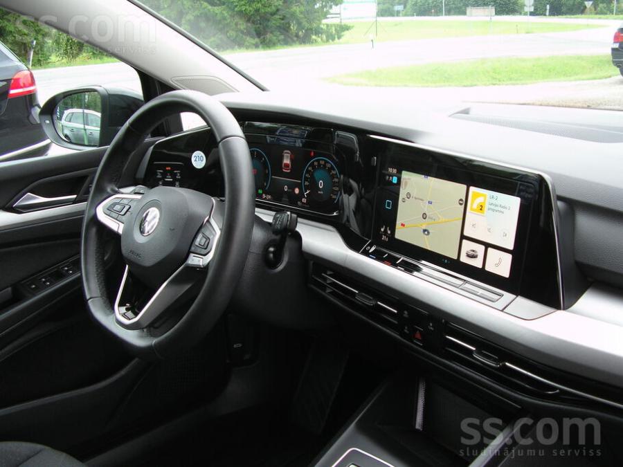 Черный Фольксваген Golf 8 2023 в Рига, объемом двигателя 2.00 л и пробегом 0 тыс. км за 13950 €, фото 29 на AUTOMOTO.COM.LV