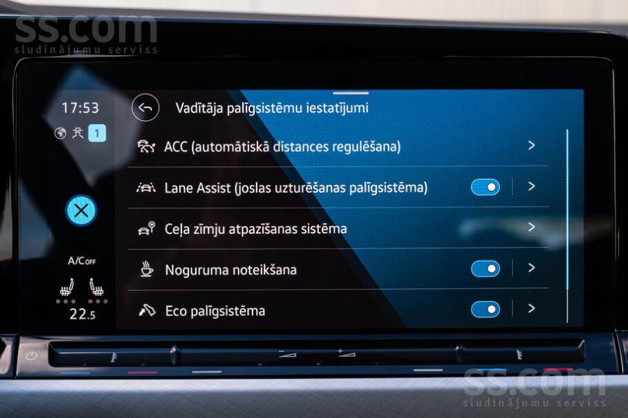 Melns Volkswagen Golf VIII 2024 Jelgava, ar dzinēja tilpumu 2.00 L un nobraukumu 123 tūkst. km par 17000 €, foto 12 vietnē AUTOMOTO.COM.LV
