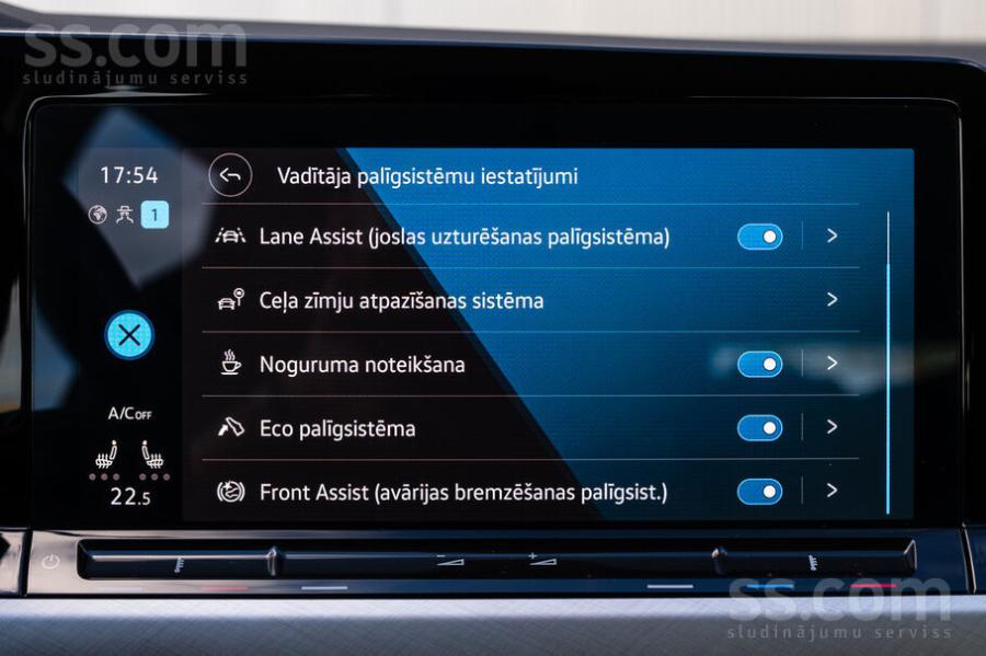Melns Volkswagen Golf VIII 2024 Jelgava, ar dzinēja tilpumu 2.00 L un nobraukumu 123 tūkst. km par 17000 €, foto 13 vietnē AUTOMOTO.COM.LV