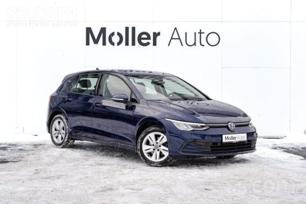 Zils Volkswagen Golf VIII 2021 Rīga, ar dzinēja tilpumu 1.50 L un nobraukumu 152 tūkst. km par 16450 €, foto 2 vietnē AUTOMOTO.COM.LV
