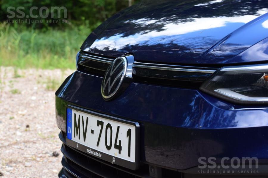 Синий Фольксваген Golf 8 2021 в Рига, объемом двигателя 1.50 л и пробегом 145 тыс. км за 14370 €, фото 6 на AUTOMOTO.COM.LV