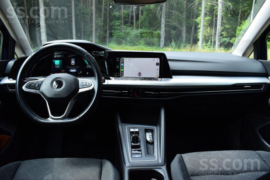 Синий Фольксваген Golf 8 2021 в Рига, объемом двигателя 1.50 л и пробегом 145 тыс. км за 14370 €, фото 11 на AUTOMOTO.COM.LV