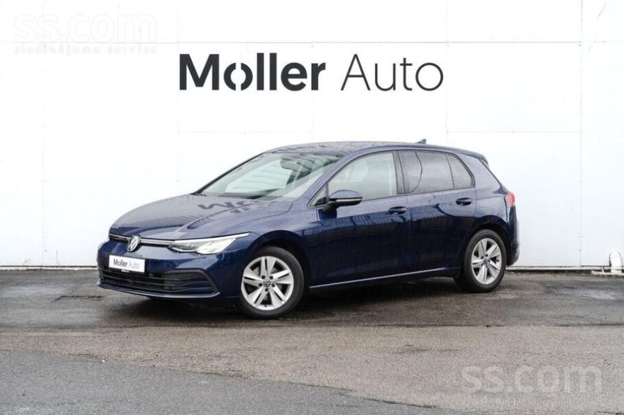 Синий Фольксваген Golf 8 2021 в Рига, объемом двигателя 1.50 л и пробегом 146 тыс. км за 14900 €, фото 1 на AUTOMOTO.COM.LV