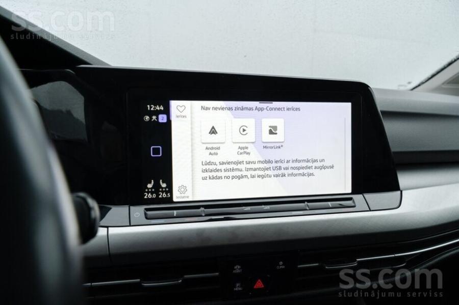 Синий Фольксваген Golf 8 2021 в Рига, объемом двигателя 1.50 л и пробегом 146 тыс. км за 14900 €, фото 23 на AUTOMOTO.COM.LV