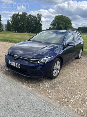 Zils Volkswagen Golf VIII 2022 Rīga, ar dzinēja tilpumu 2.00 L un nobraukumu 85 tūkst. km par 18500 €, foto  vietnē AUTOMOTO.COM.LV