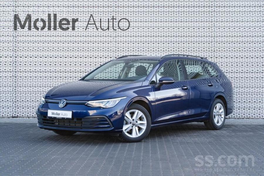 Синий Фольксваген Golf 8 2024 в Рига, объемом двигателя 1.50 л и пробегом 53 тыс. км за 24900 €, фото 1 на AUTOMOTO.COM.LV