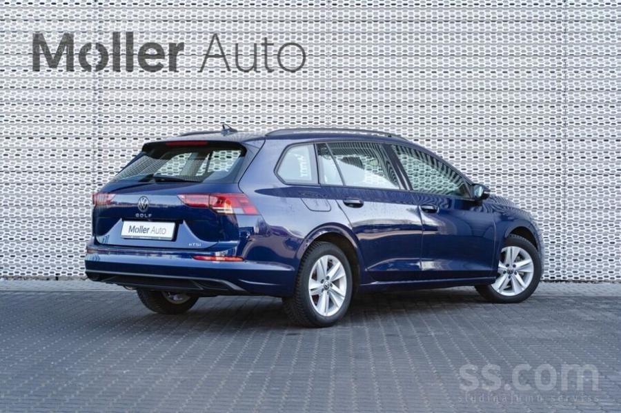 Синий Фольксваген Golf 8 2024 в Рига, объемом двигателя 1.50 л и пробегом 53 тыс. км за 24900 €, фото 5 на AUTOMOTO.COM.LV