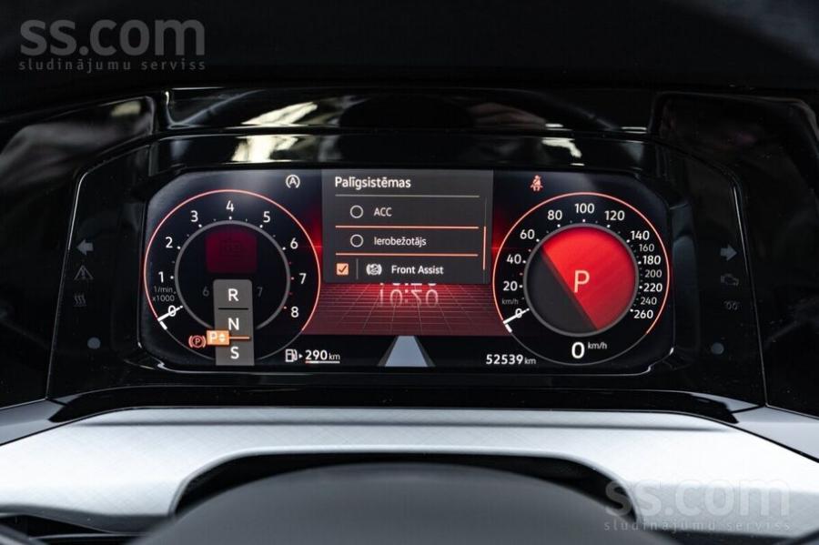 Синий Фольксваген Golf 8 2024 в Рига, объемом двигателя 1.50 л и пробегом 53 тыс. км за 24900 €, фото 13 на AUTOMOTO.COM.LV