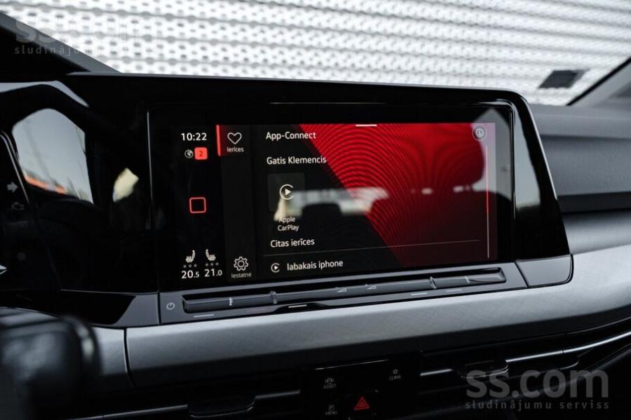 Синий Фольксваген Golf 8 2024 в Рига, объемом двигателя 1.50 л и пробегом 53 тыс. км за 24900 €, фото 19 на AUTOMOTO.COM.LV