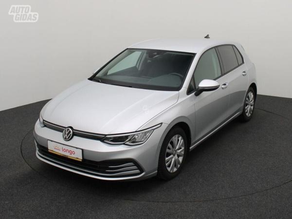 Grey Volkswagen Golf VIII 2020 in Vilnius, with an engine capacity of 2.00 L and mileage of 64 thousand km for 19399 €, photo 1 on AUTOMOTO.COM.LV