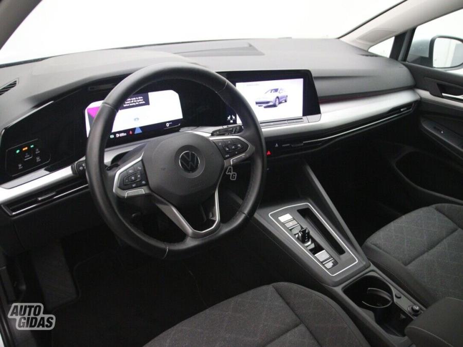Grey Volkswagen Golf VIII 2020 in Vilnius, with an engine capacity of 2.00 L and mileage of 64 thousand km for 19399 €, photo 16 on AUTOMOTO.COM.LV