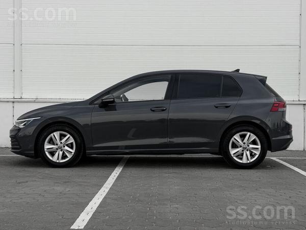 Grey Volkswagen Golf VIII 2020 in Riga, with an engine capacity of 1.50 L and mileage of 0 thousand km for 16490 €, photo 7 on AUTOMOTO.COM.LV