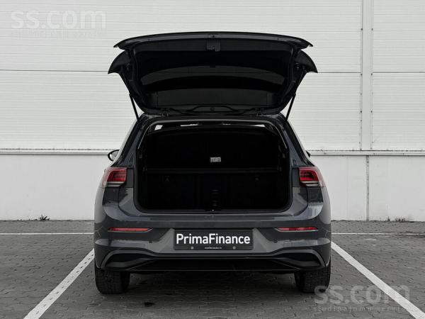 Grey Volkswagen Golf VIII 2020 in Riga, with an engine capacity of 1.50 L and mileage of 0 thousand km for 16490 €, photo 10 on AUTOMOTO.COM.LV