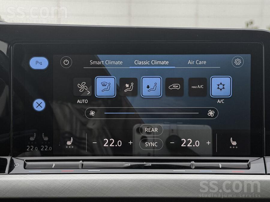 Pelēks Volkswagen Golf VIII 2020 Rīga, ar dzinēja tilpumu 1.50 L un nobraukumu 0 tūkst. km par 16490 €, foto 34 vietnē AUTOMOTO.COM.LV