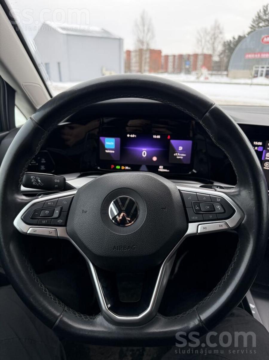 Серый Фольксваген Golf 8 2020 в Валмиера, объемом двигателя 1.40 л и пробегом 199 тыс. км за 15200 €, фото 8 на AUTOMOTO.COM.LV