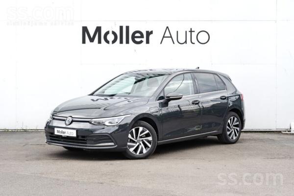 Grey Volkswagen Golf VIII 2022 in Riga, with an engine capacity of 1.40 L and mileage of 112 thousand km for 20450 €, photo 1 on AUTOMOTO.COM.LV