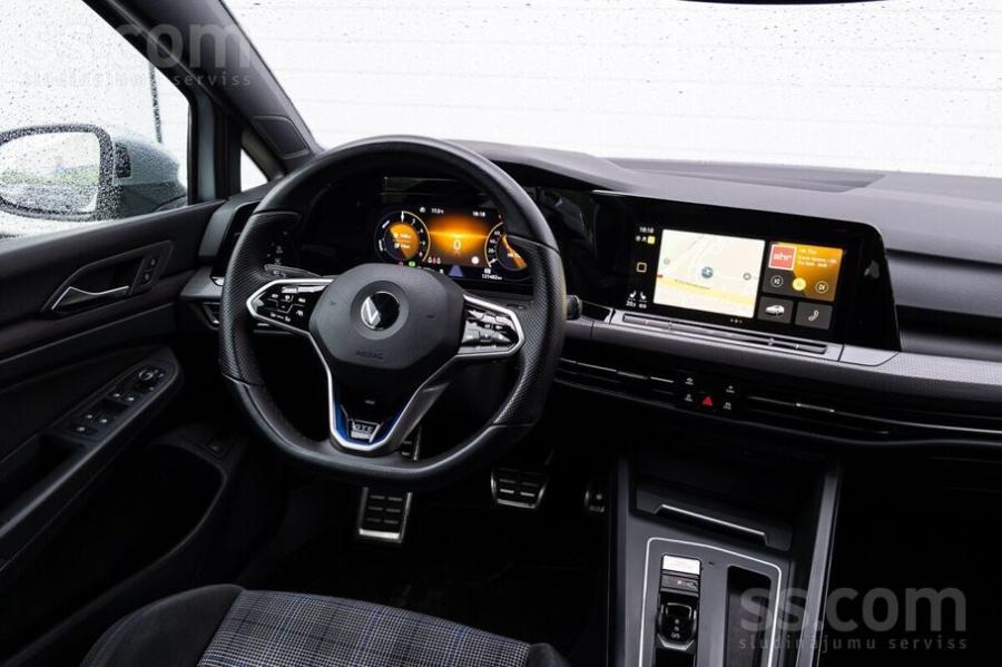 Серый Фольксваген Golf 8 2022 в Рига, объемом двигателя 1.40 л и пробегом 121 тыс. км за 20950 €, фото 11 на AUTOMOTO.COM.LV