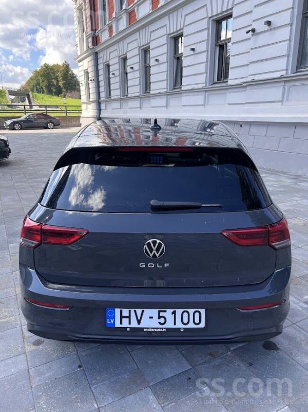Серый Фольксваген Golf 8 2022 в Рига, объемом двигателя 1.50 л и пробегом 35 тыс. км за 18100 €, фото 8 на AUTOMOTO.COM.LV