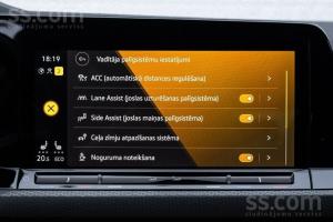 Pelēks Volkswagen Golf VIII 2022 Rīga, ar dzinēja tilpumu 1.40 L un nobraukumu 121 tūkst. km par 19250 €, foto 18 vietnē AUTOMOTO.COM.LV