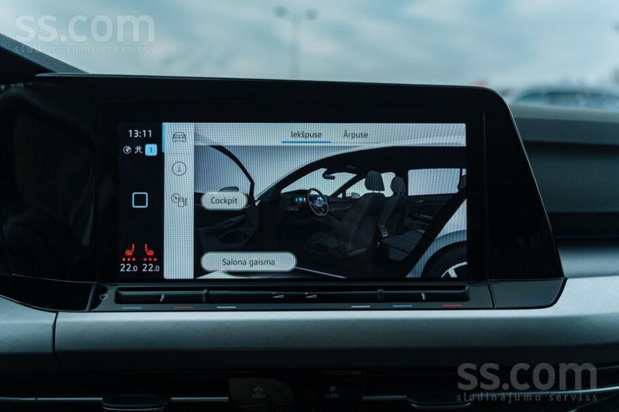 Pelēks Volkswagen Golf VIII 2024 Rīga, ar dzinēja tilpumu 1.50 L un nobraukumu 52 tūkst. km par 21900 €, foto 26 vietnē AUTOMOTO.COM.LV